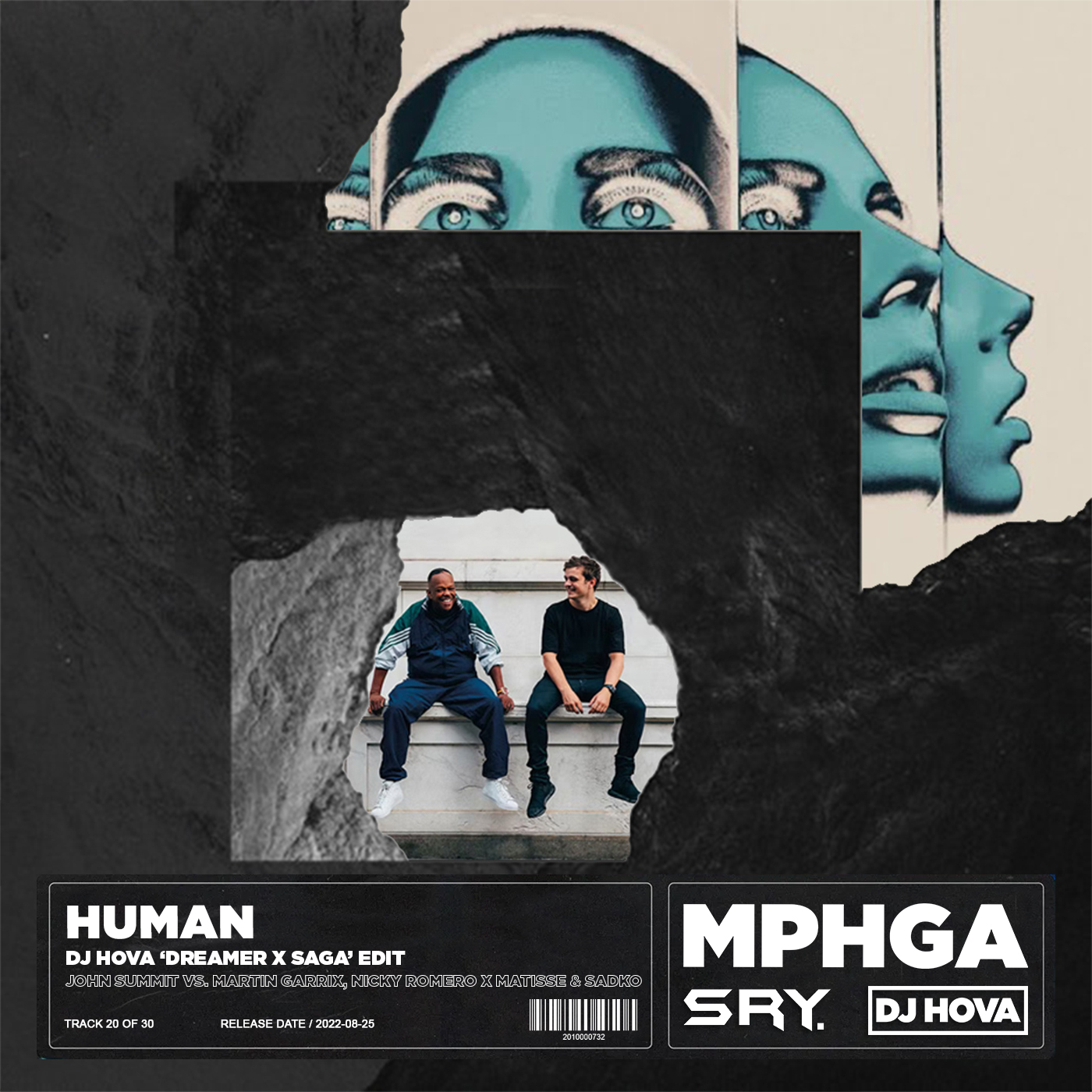 Human (DJ Hova 'Dreamer x Saga' Edit) by John Summit vs. Martin Garrix ...
