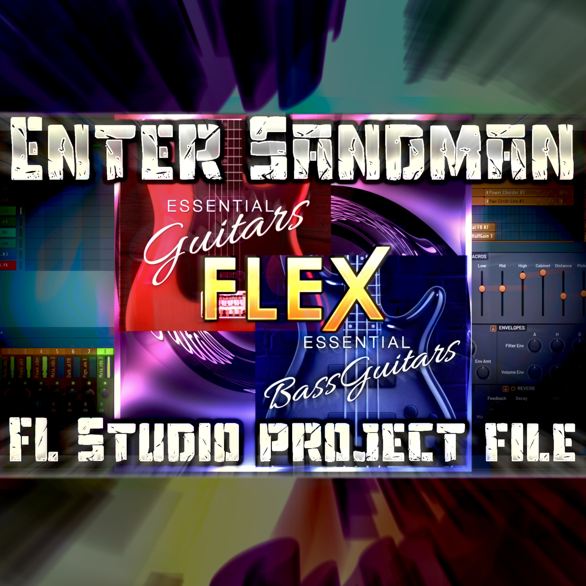 FLEX Essential Guitars - Enter Sandman [Rework demo] FLP by Saif Sameer ...