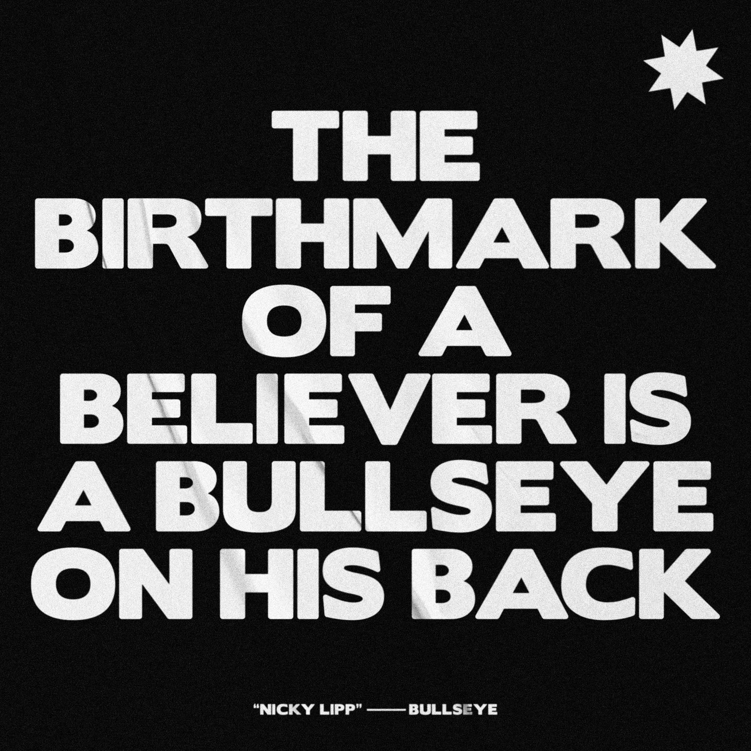 BULLSEYE by Nicky Lipp