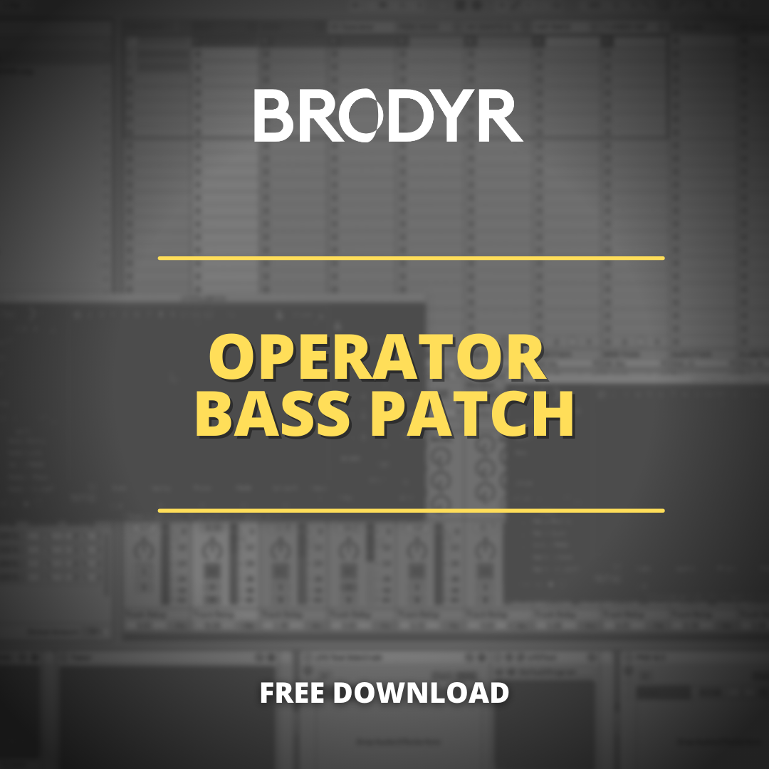 Ableton Bass Patches (Free Download) by BRODYR | Hypeddit