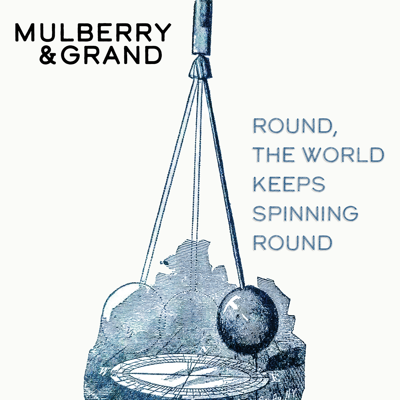 Round, The World Keeps Spinning Round by Mulberry & Grand