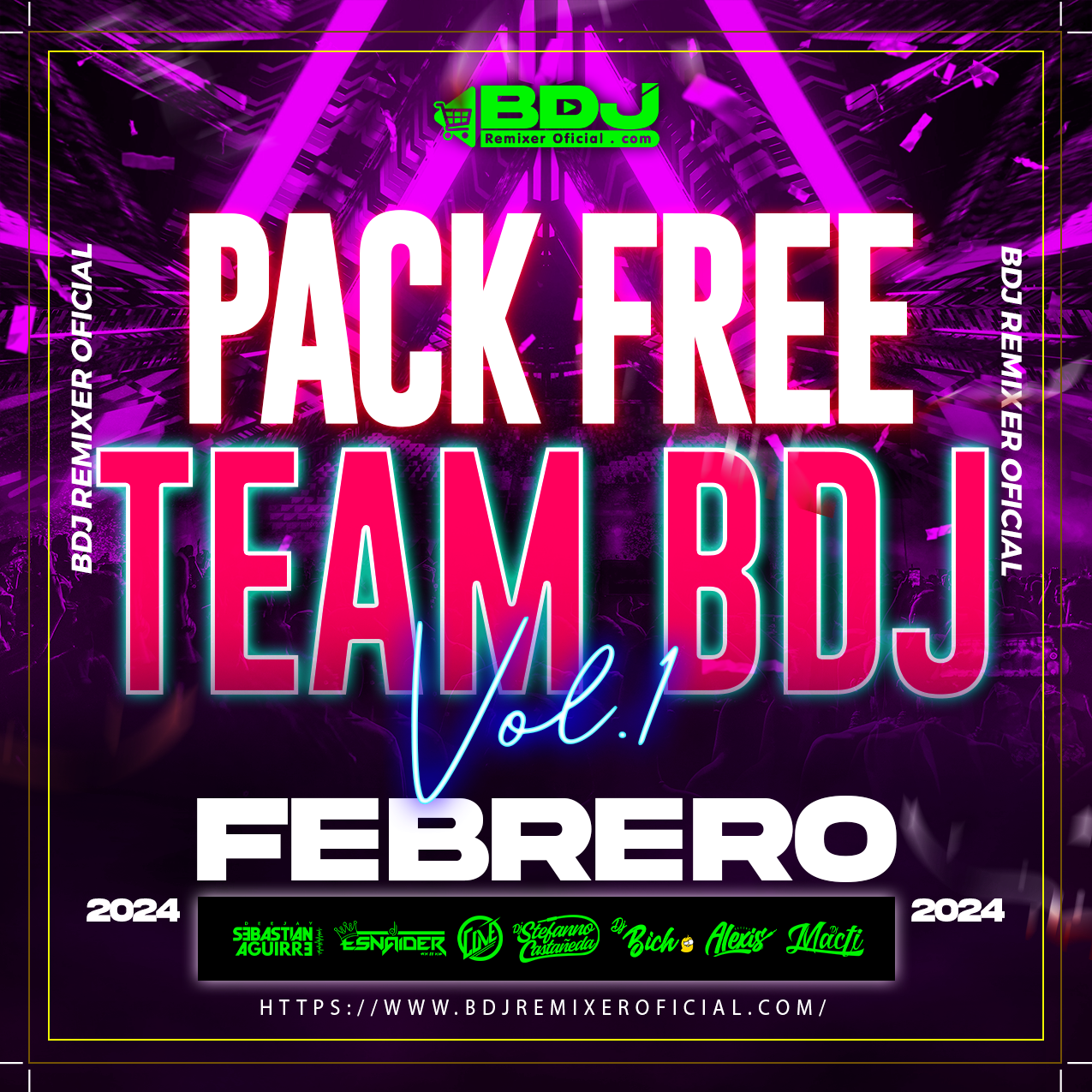 PACK FREE VOL.1 - TEAM BDJ by BDJ REMIXER OFICIAL | Hypeddit