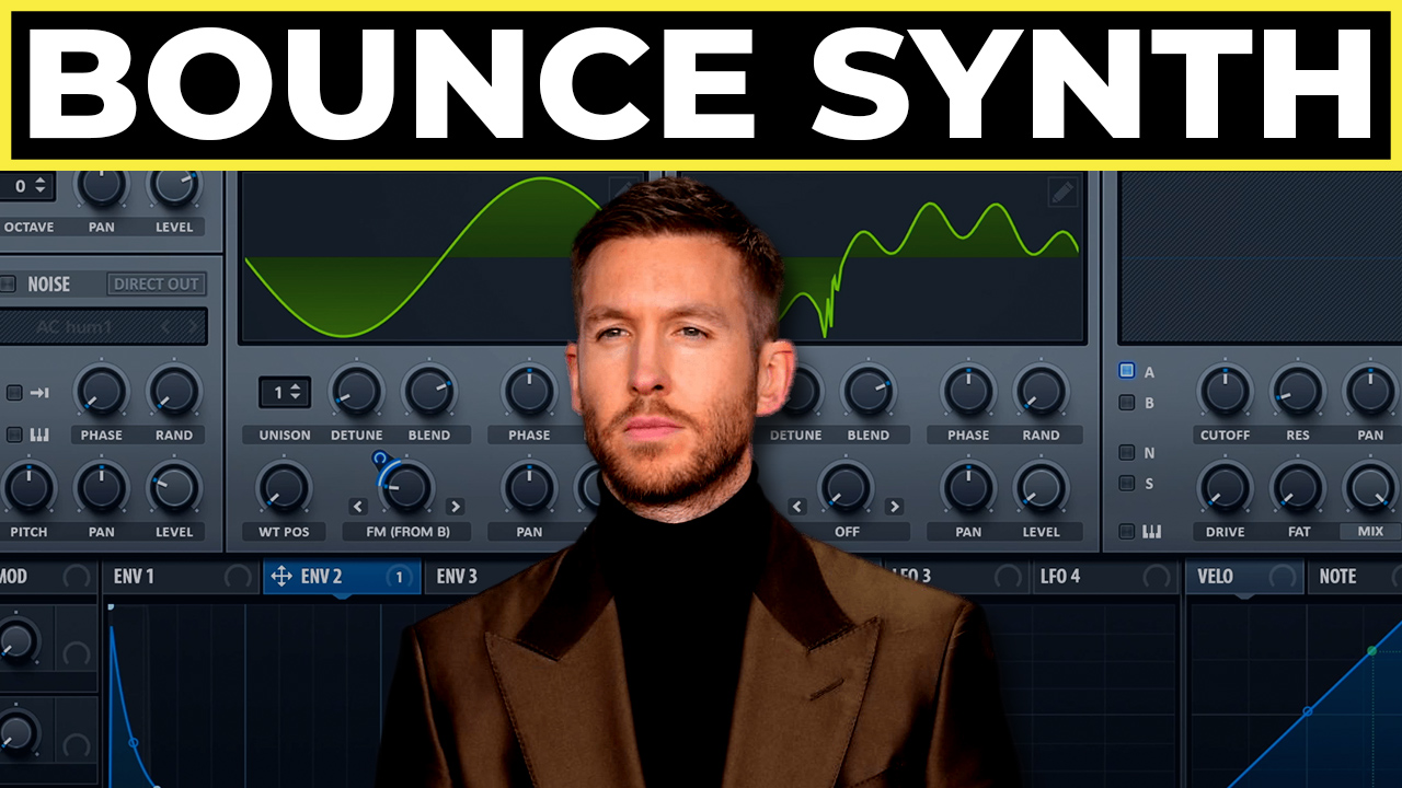 Calvin Harris - Bounce Synth [Free Serum Preset & MIDI] by Sam Smyers | Hypeddit