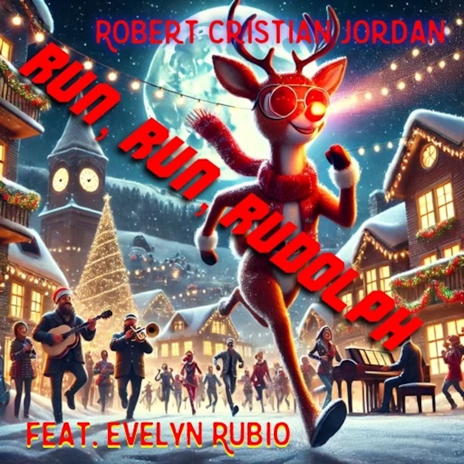 Run, Run, Rudolph by Robert Cristian Jordan