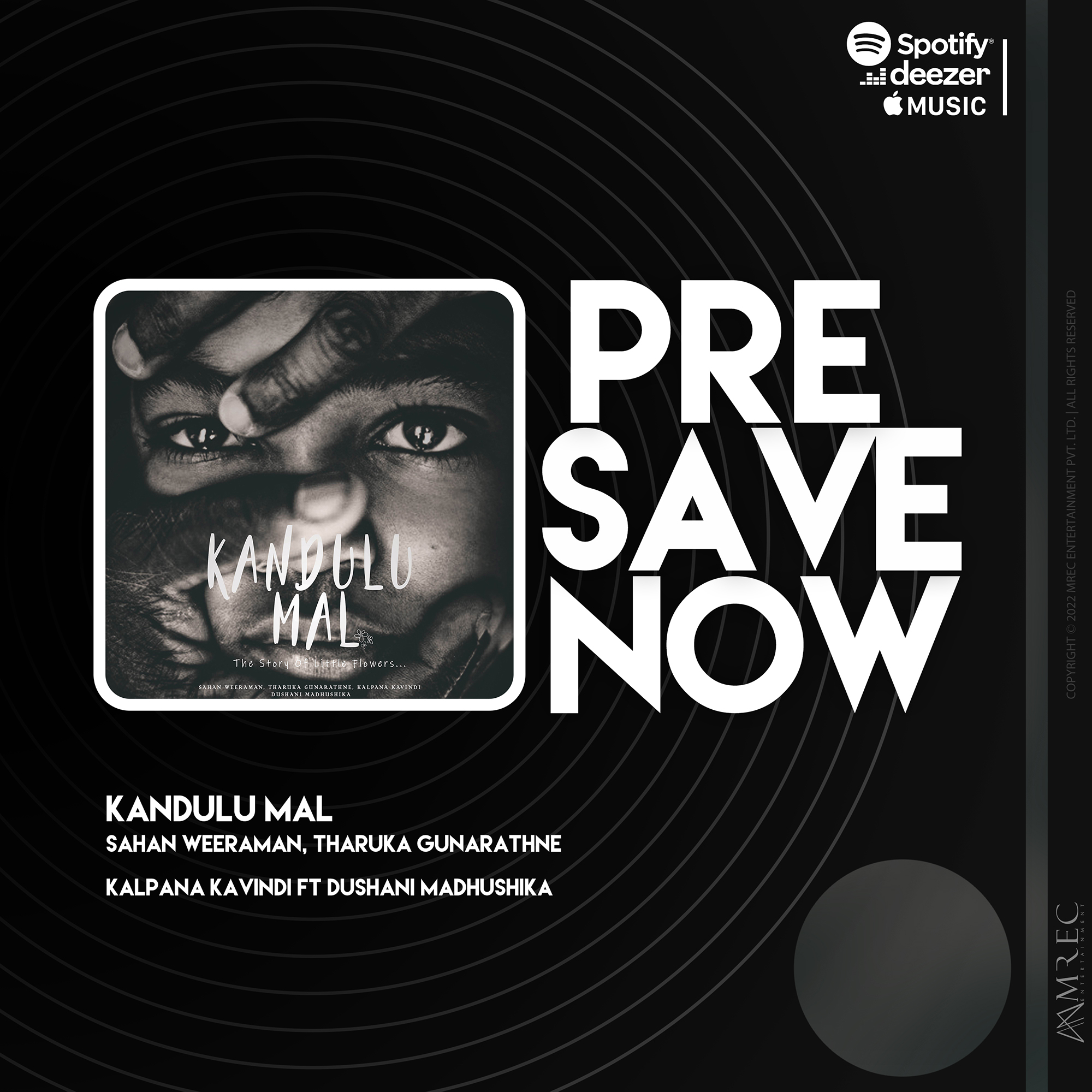 Kandulu Mal by Sahan Weeraman, Tharuka Gunarathne, Kalpana Kavindi Ft Dushani Madhushika