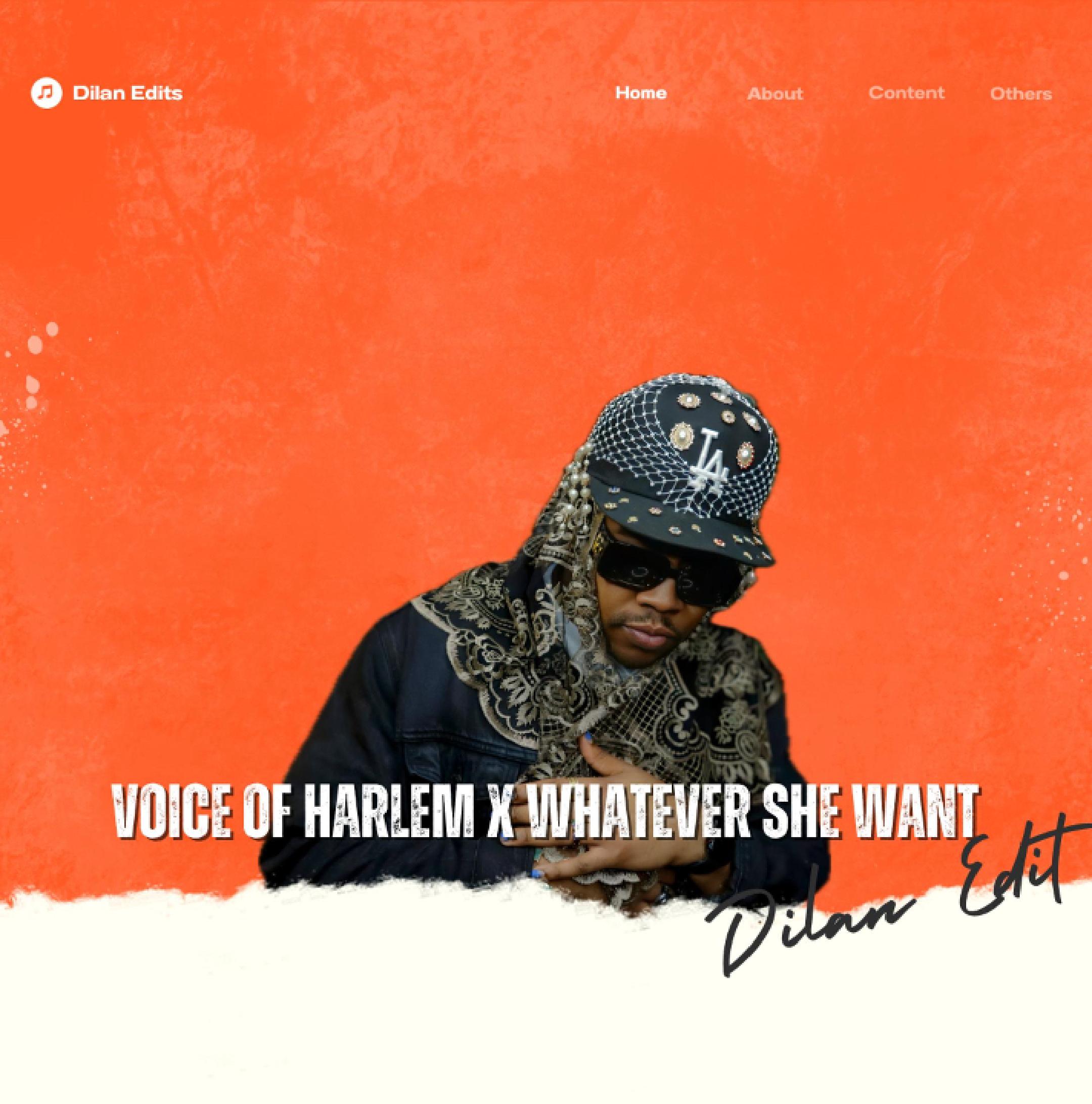 Voice of Harlem x Whatever She Want (Dilan Edit) by Dj Aye Will | Free ...