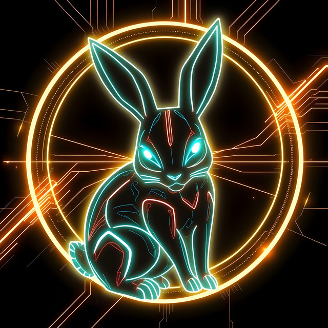 Glide Bunny by D D Colvin