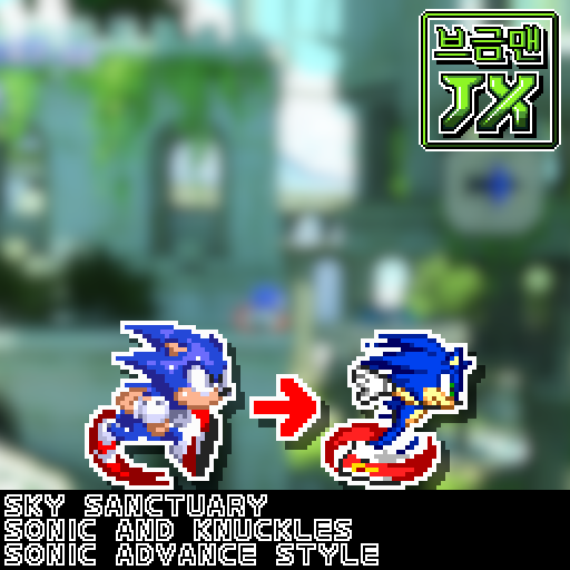 [GBA Remix]Sky Sanctuary - Sonic & Knuckles【Sonic Advance Style】 by Remixer : JX, Original ...