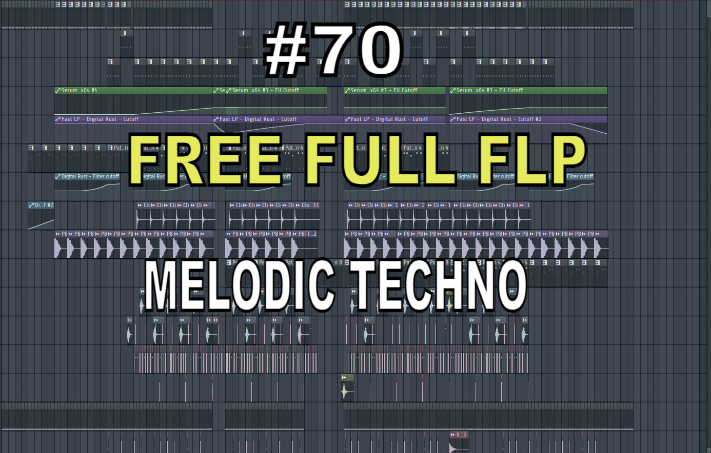 [FREE FLP] Melodic Techno full template#70 by FLP FRERE | Free Download ...
