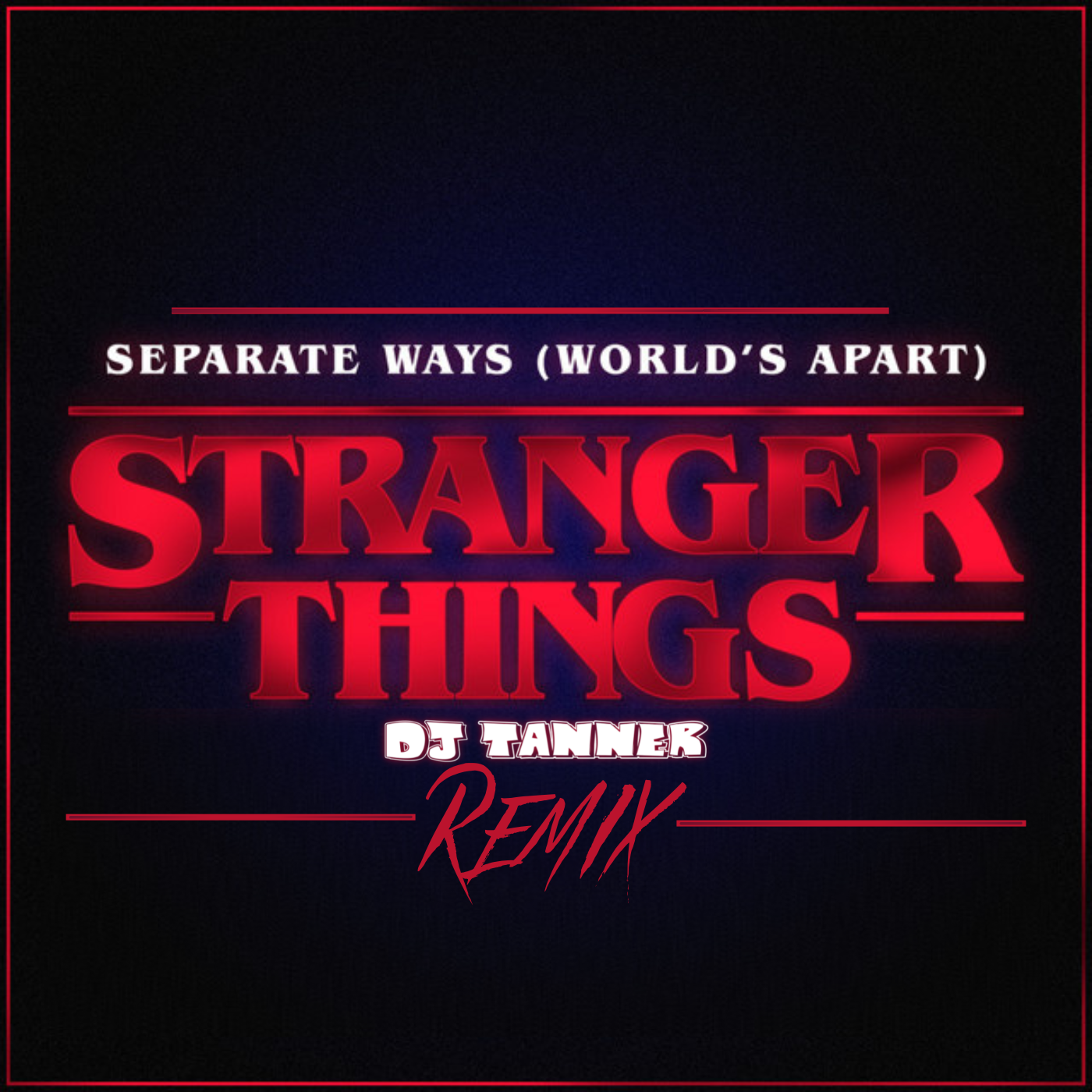 Separate Ways Stranger Things Remix by DJ TANNER | Free Download on ...