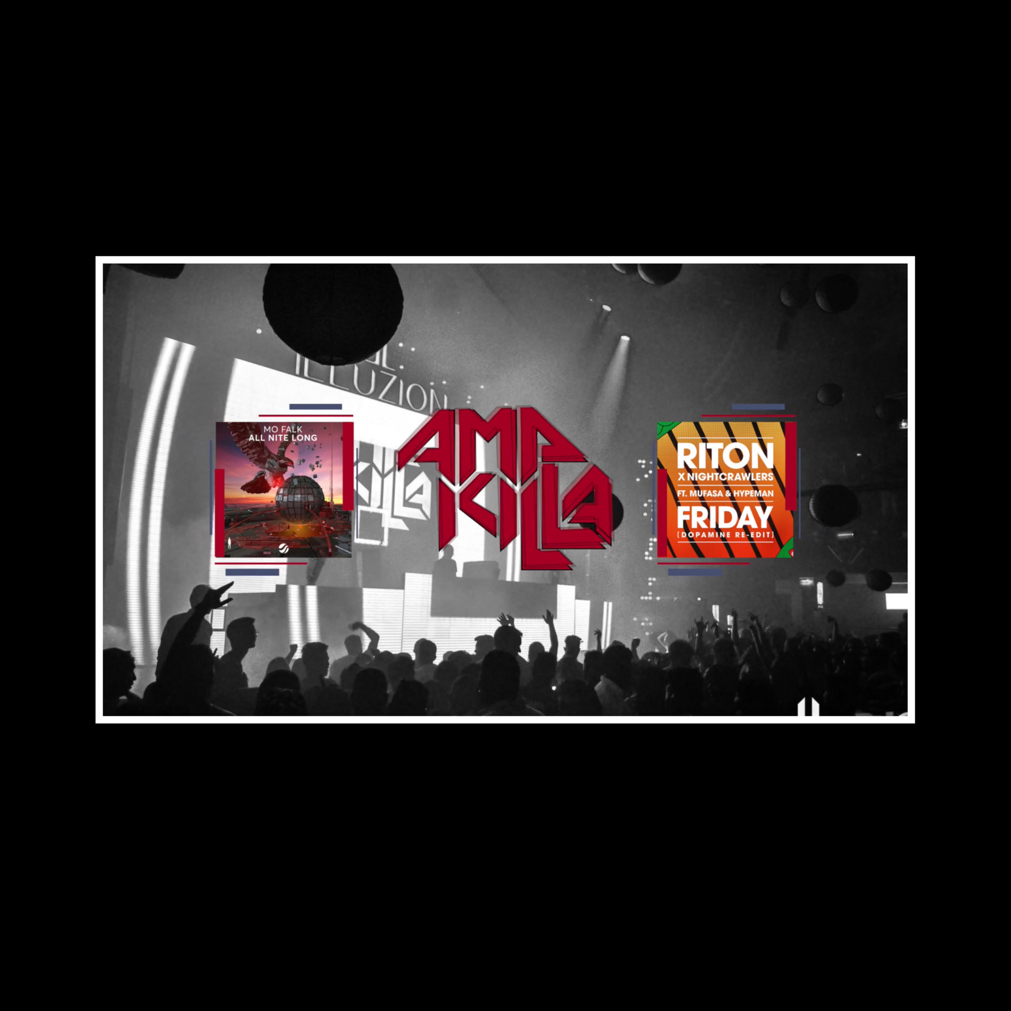 Friday x All Night Long (AmpKilla Mashup) by Riton x Nightcrawlers x Mo ...