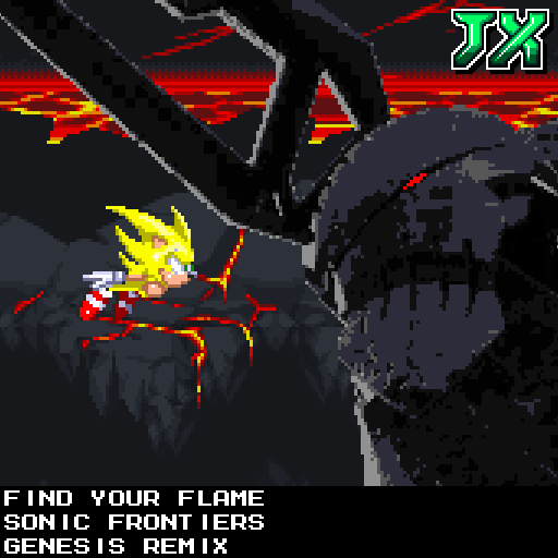[16-Bit;Genesis]Find Your Flame - Sonic Frontiers by Remixer : JX ...