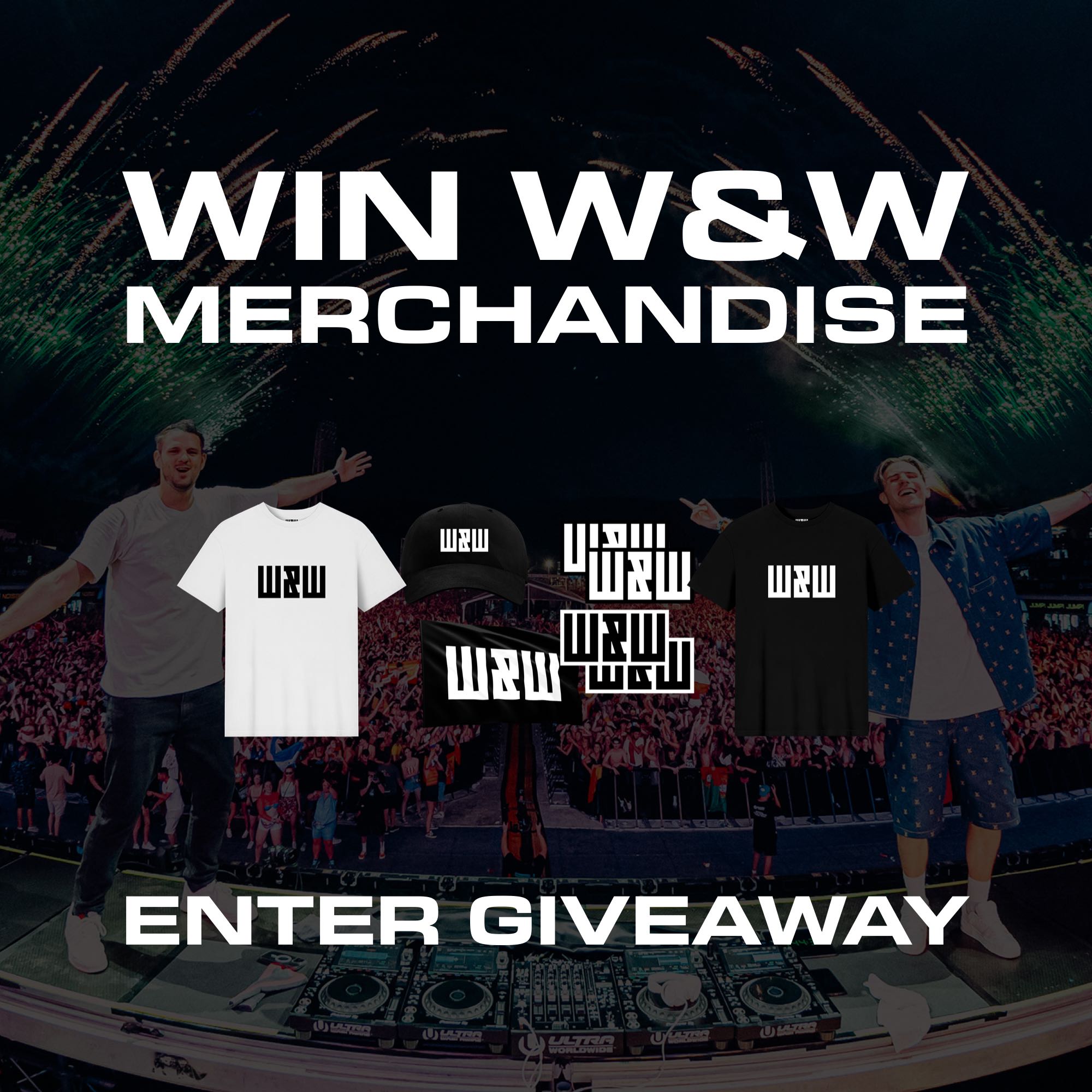 W&W Merch Giveaway by W&W | Hypeddit