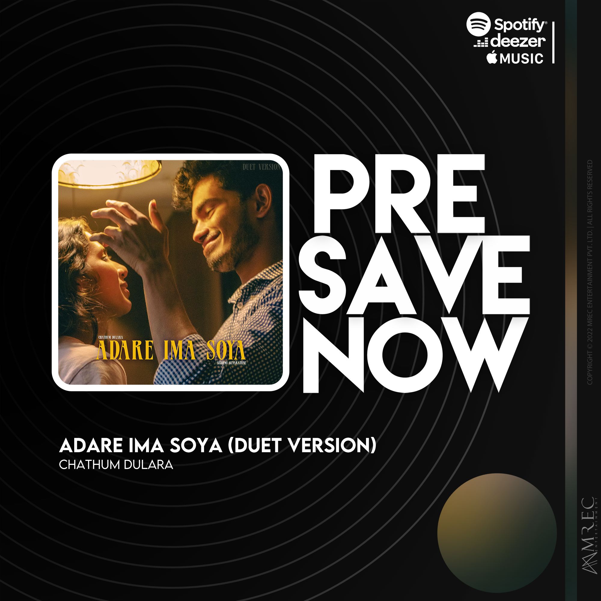 Adare Ima Soya (Duet Version) by Chathum Dulara