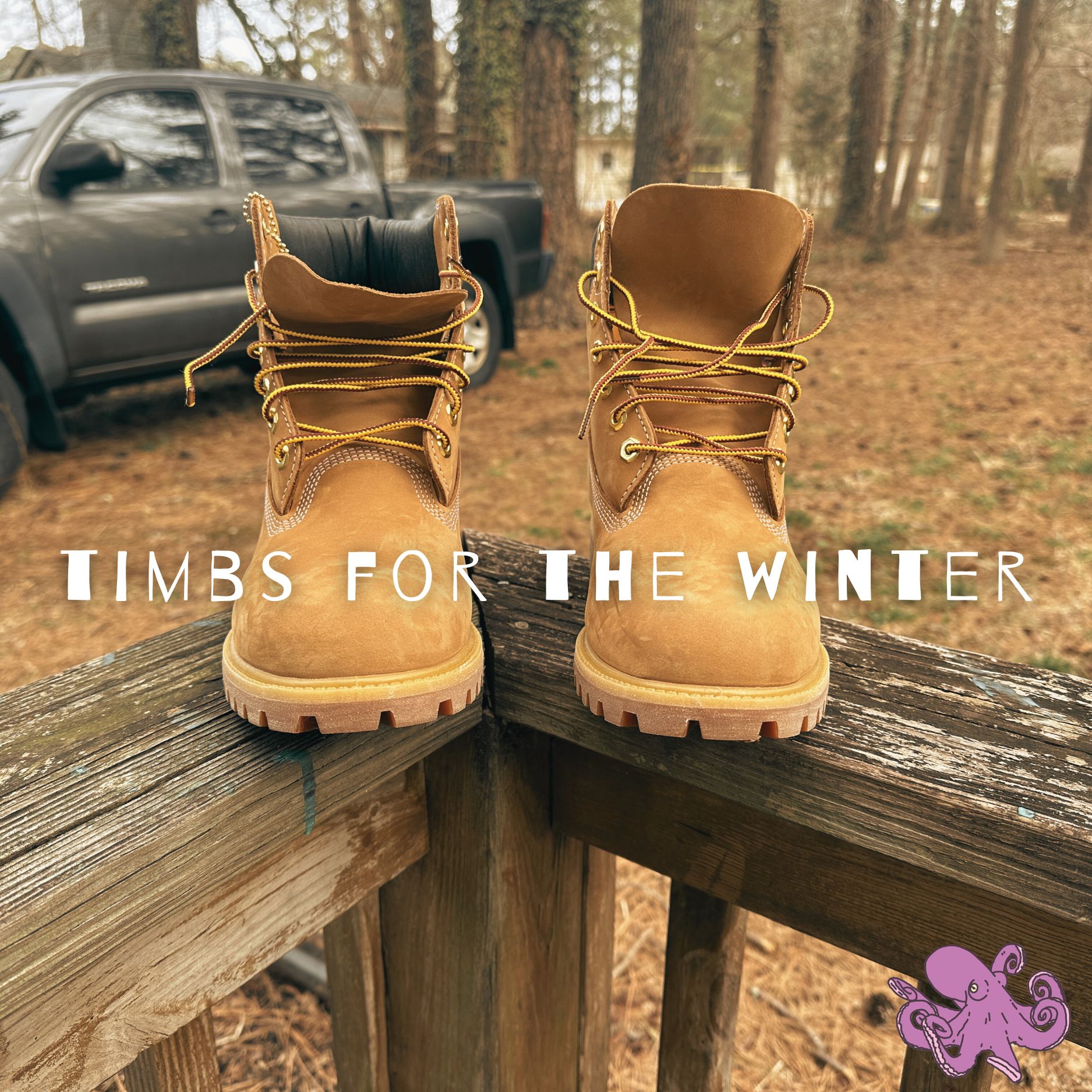 Timbs For The Winter by Skuzii
