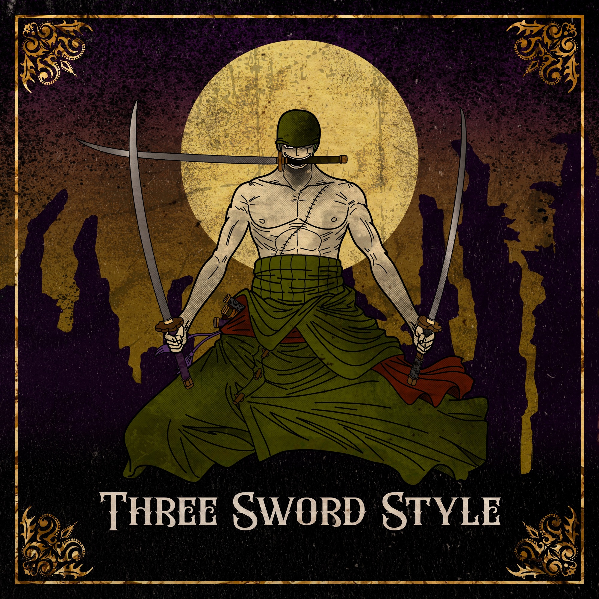 Three Sword Style by FRANTIK