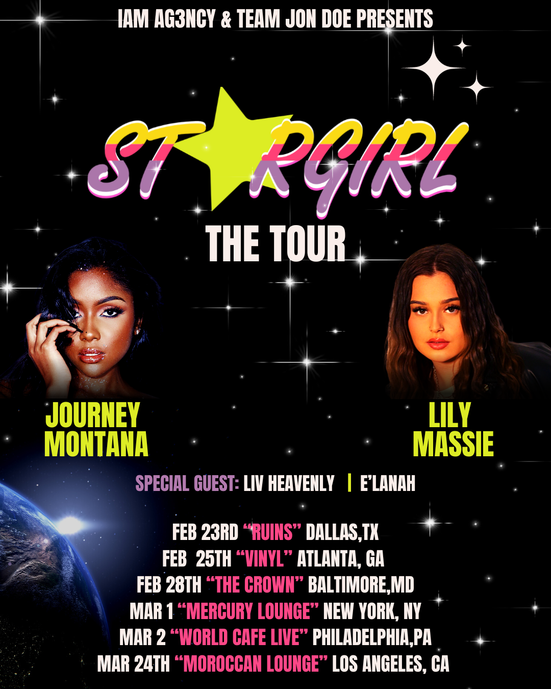 StarGirl Tour by Journey Montana & Lily Massie