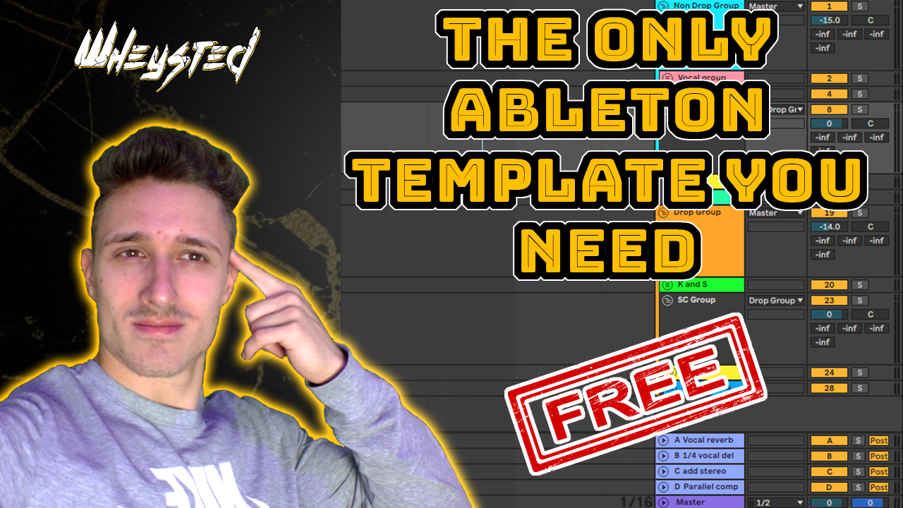 Ableton live 10 Template by Wheysted | Hypeddit
