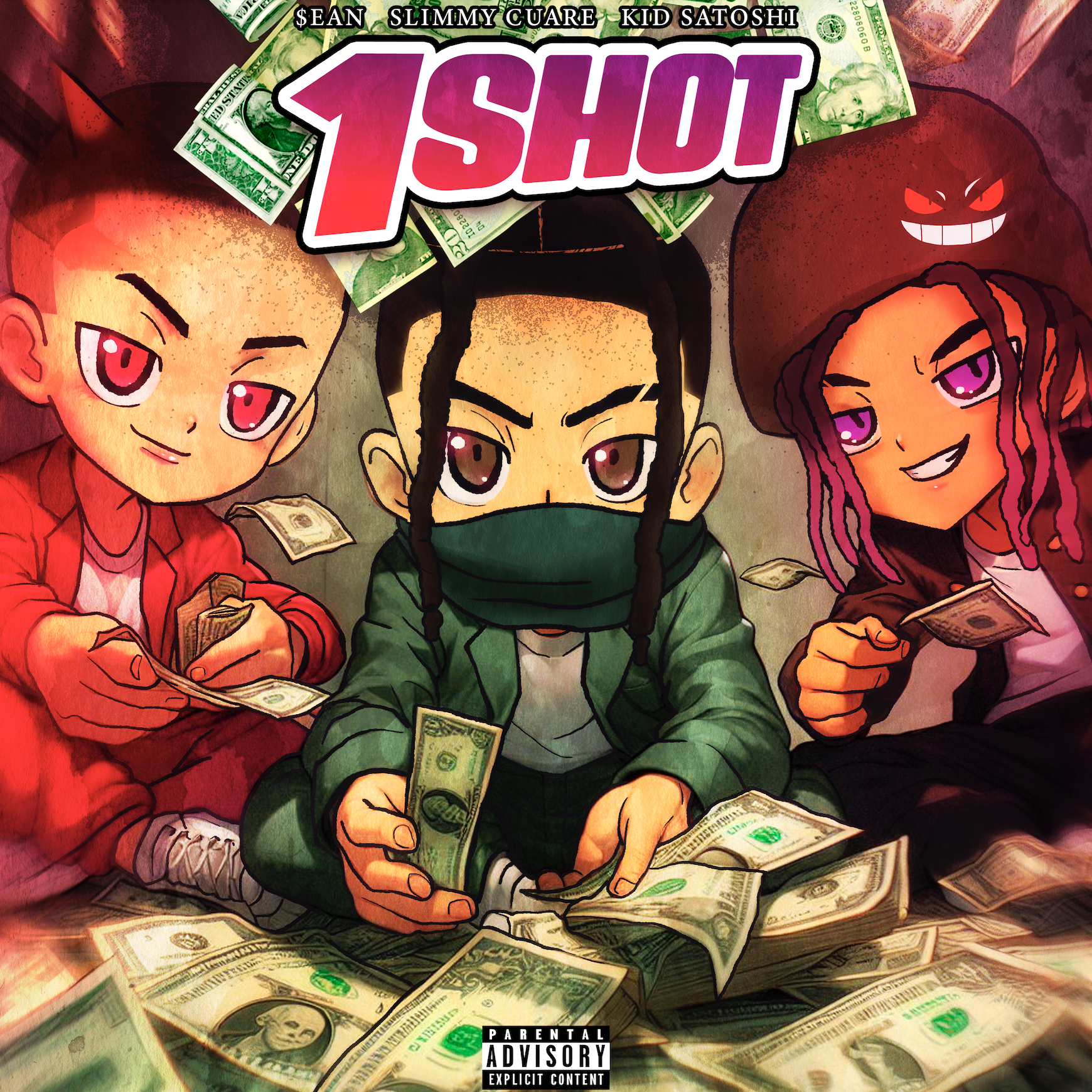 1SHOT by $ean, Slimmy Cuare, Kid Satoshi