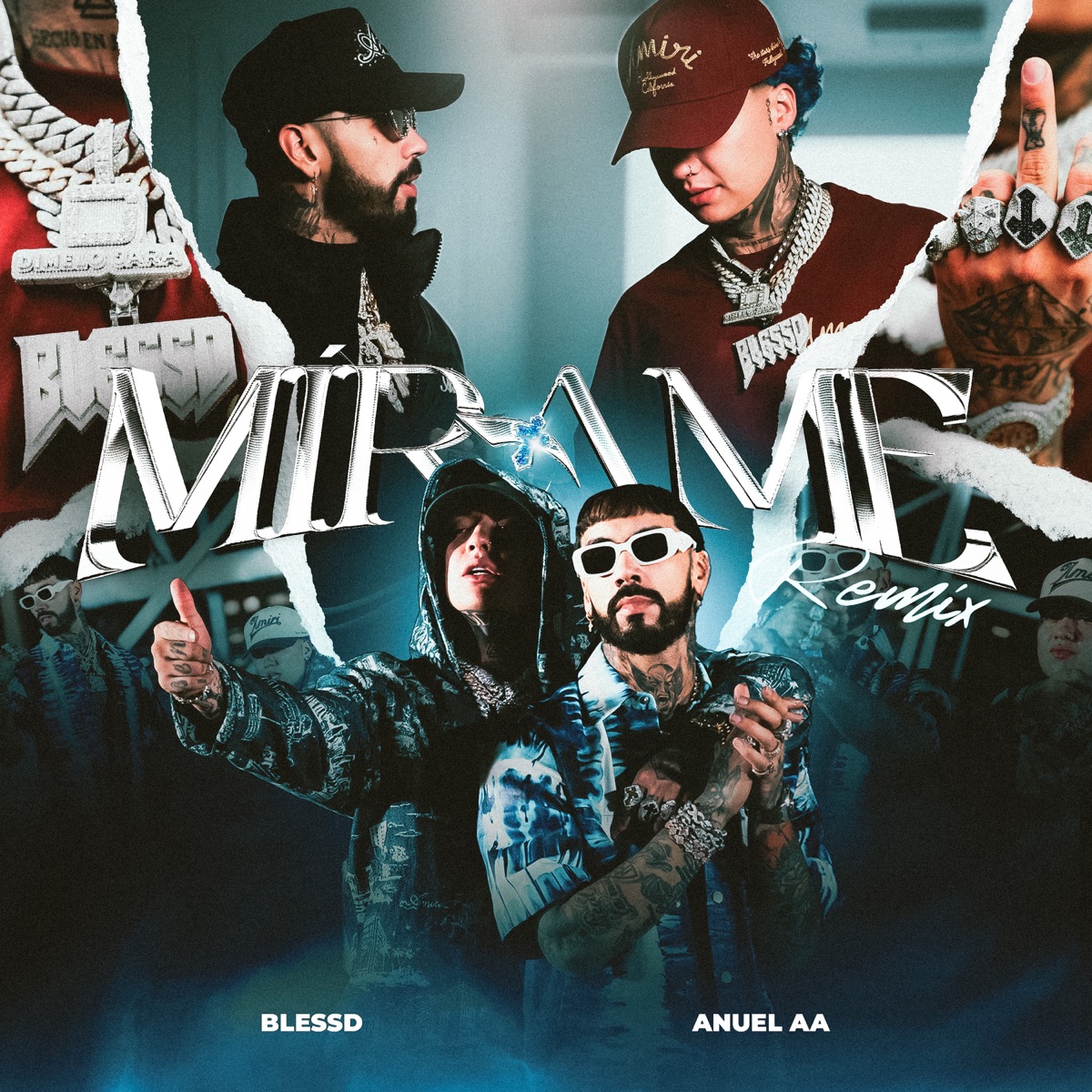 Blessd & Anuel AA - Mirame Remix (Acapella Starter + Acapella Break ...