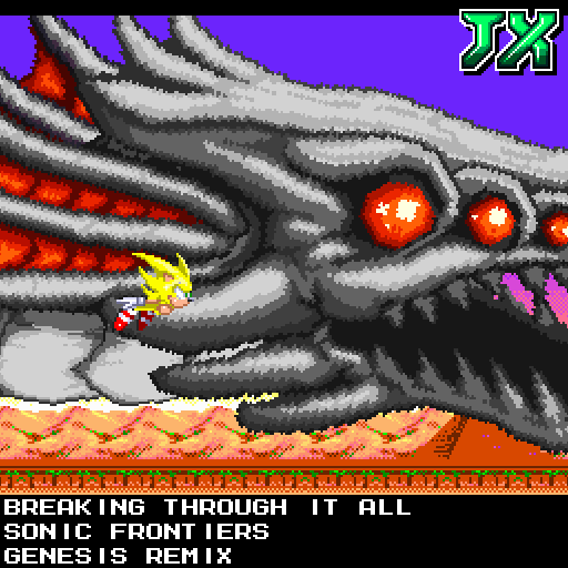 [16-Bit;Genesis]Breaking Through it All - Sonic Frontiers by Remixer ...