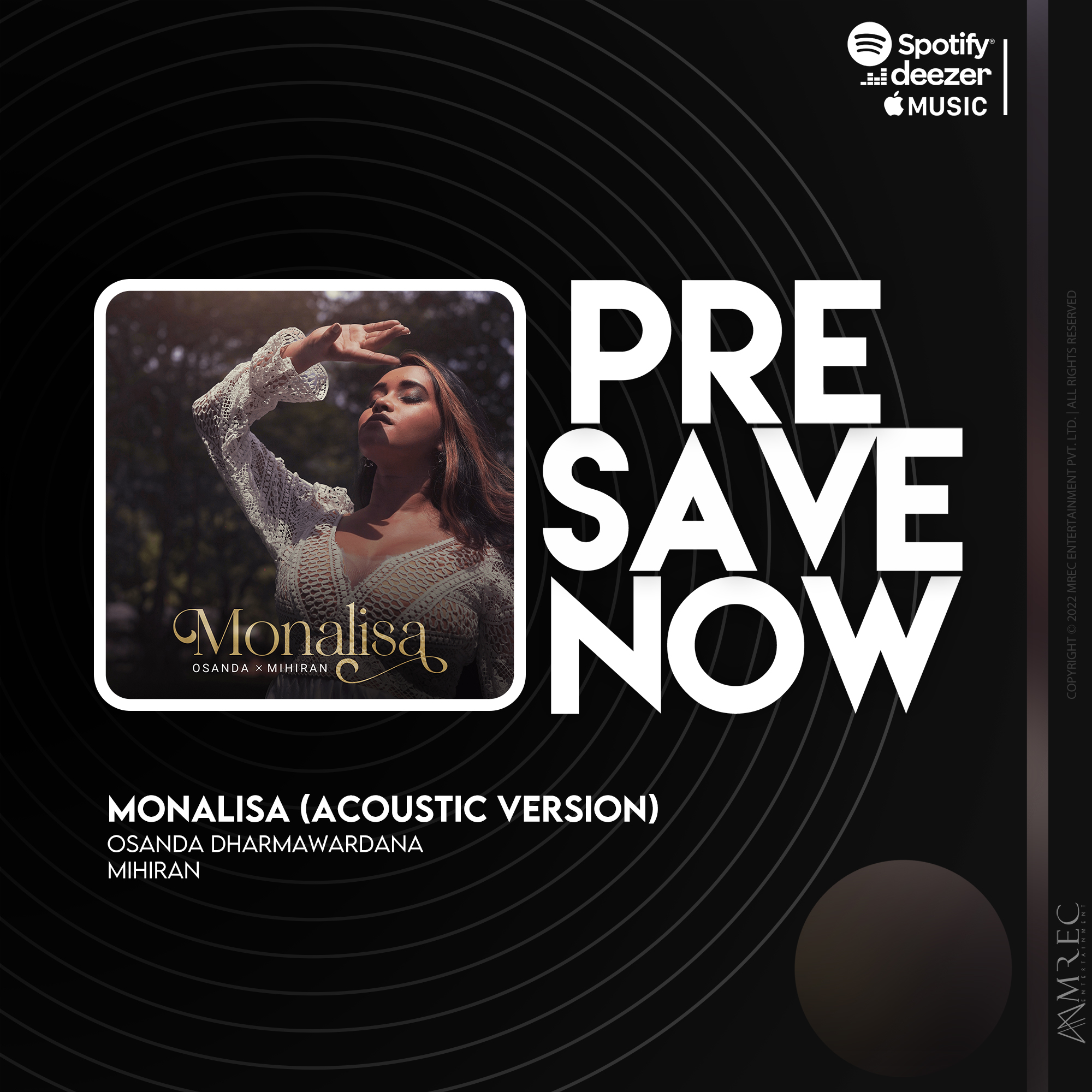 Monalisa (Acoustic Version) by Osanda Dharmawardana, Mihiran