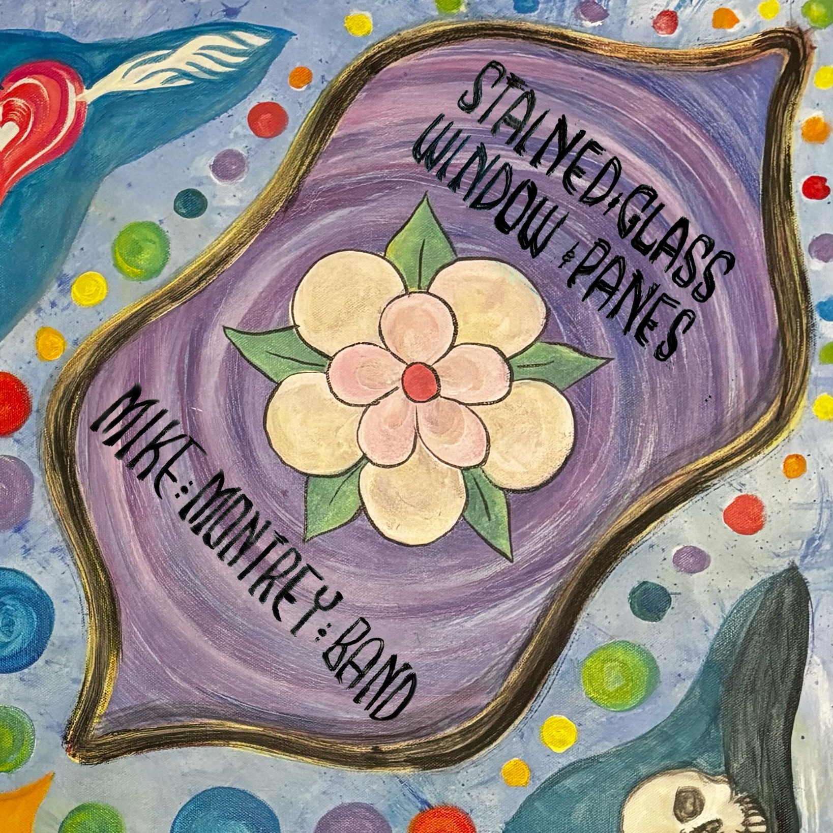 Stained Glass Window Panes by Mike Montrey Band