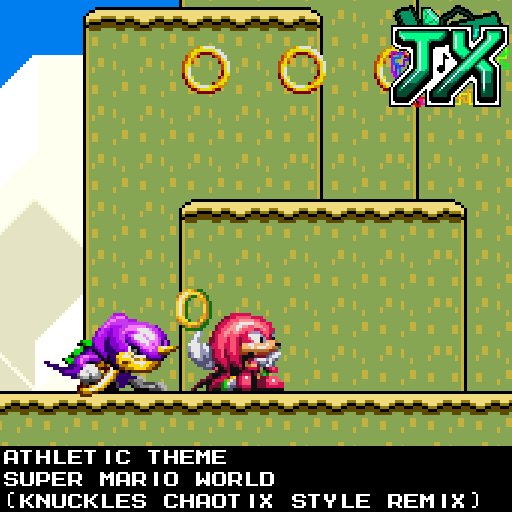 [16-Bit;Genesis]Athletic Theme - Super Mario World【Knuckles' Chaotix ...