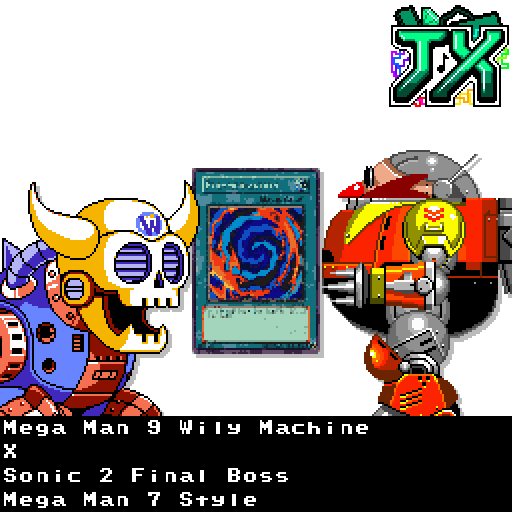 [16-Bit;SNES]MM9 Wily Machine x Sonic 2 Final Boss【MM7 Style】 by ...