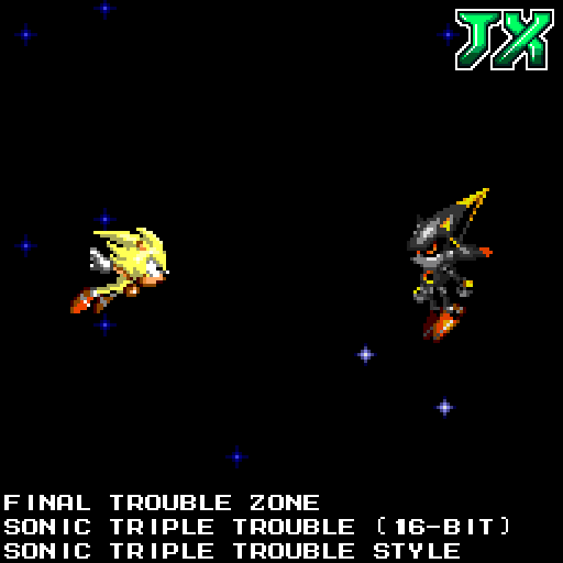 [8-Bit;SMS/GG]Final Trouble Zone - Sonic Triple Trouble 16-Bit by ...