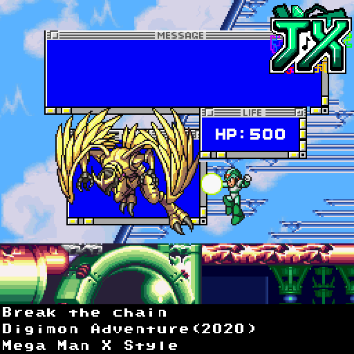 [16-Bit;SNES]Break the chain - Digimon Adventure (2020)【MMX Style, AMK ...