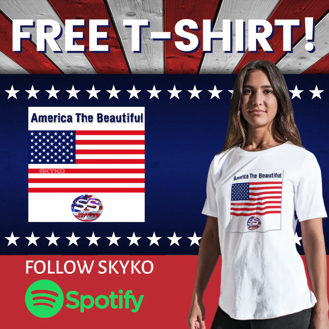 FREE T-Shirt America The Beautiful Promo by Skyko | Hypeddit