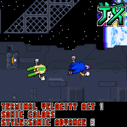 [GBA]Terminal Velocity (Act 1) - Sonic Colors【Sonic Advance 3 Style】 by ...