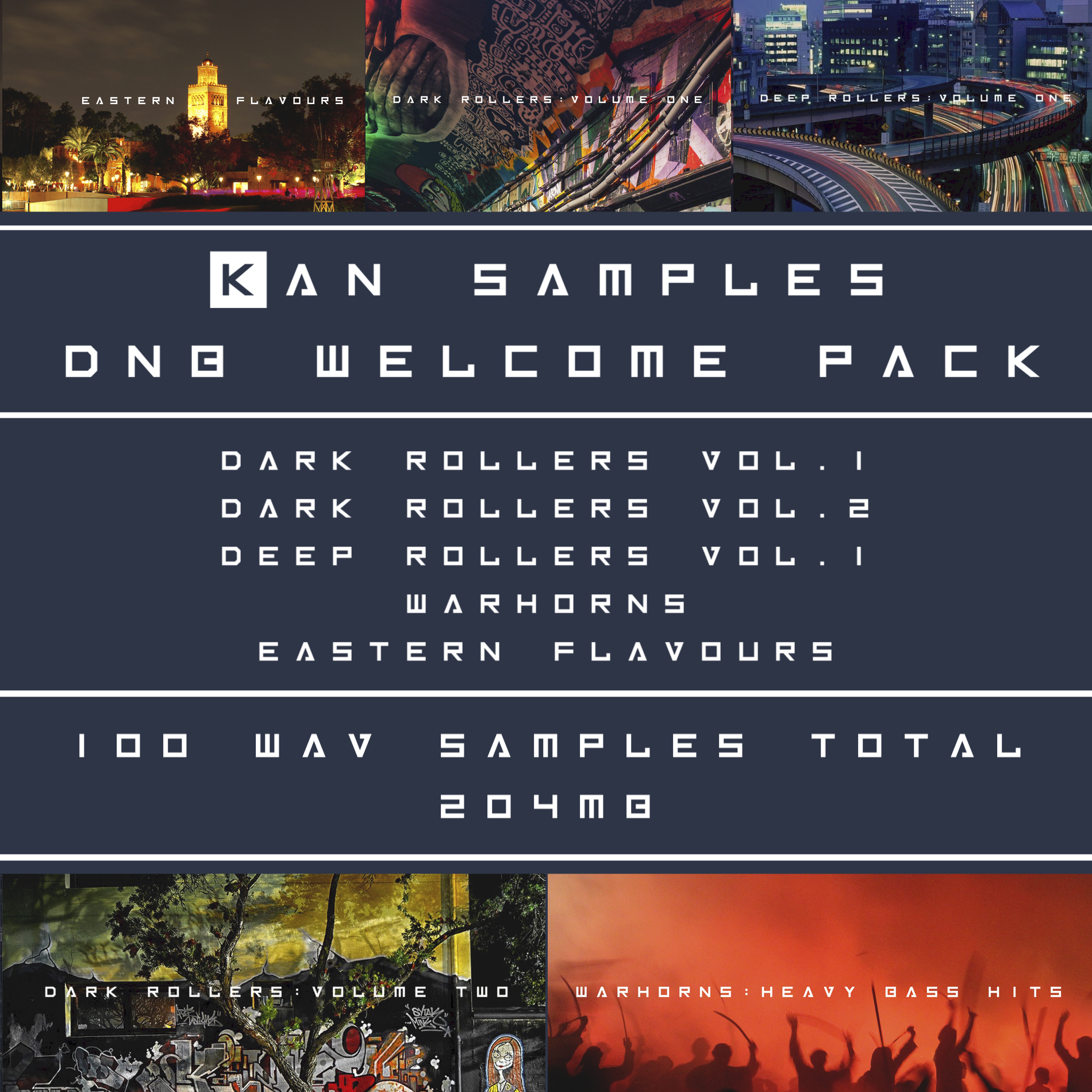 Drum & Bass Welcome Pack by KAN Samples | Free Download on Hypeddit