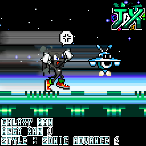 [GBA]Galaxy Man - Mega Man 9【Sonic Advance 2 Style】 by Remixer : JX ...