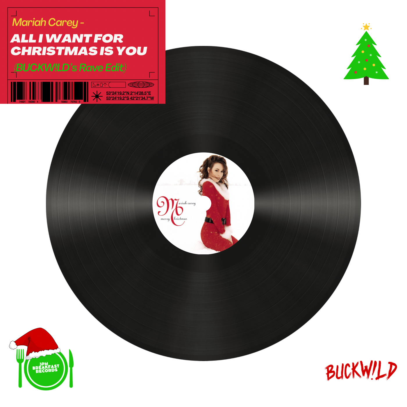 Mariah Carey - All I Want For Christmas Is You (BUCKW!LD's Rave Edit ...
