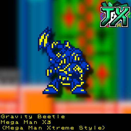 [8-Bit;Game Boy]Gravity Beetle - Mega Man X3【MMXtreme Style】 by Remixer ...