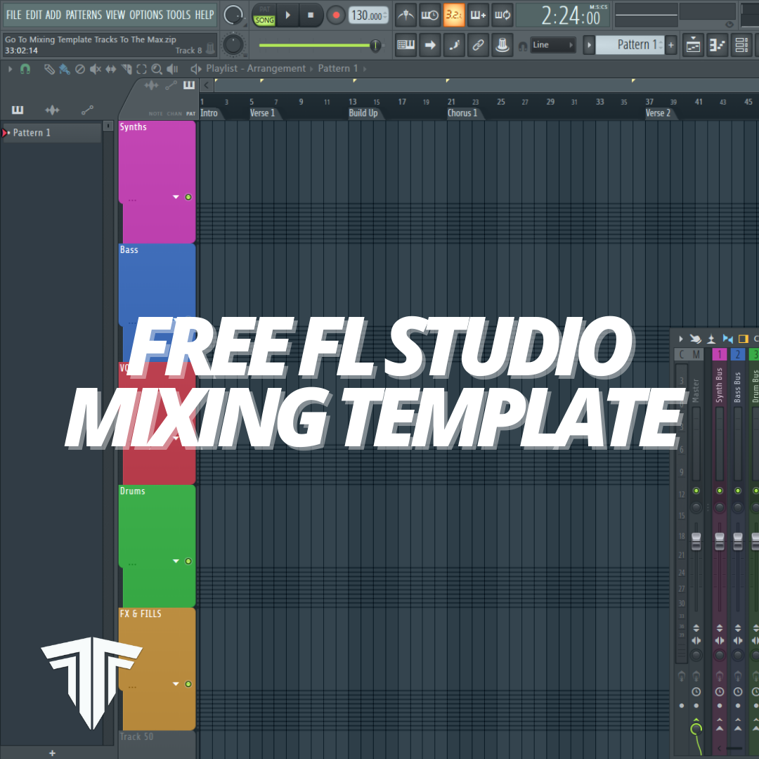 Go To Mixing/Workflow Template for FL Studio 20 by TTTM | Free Download ...