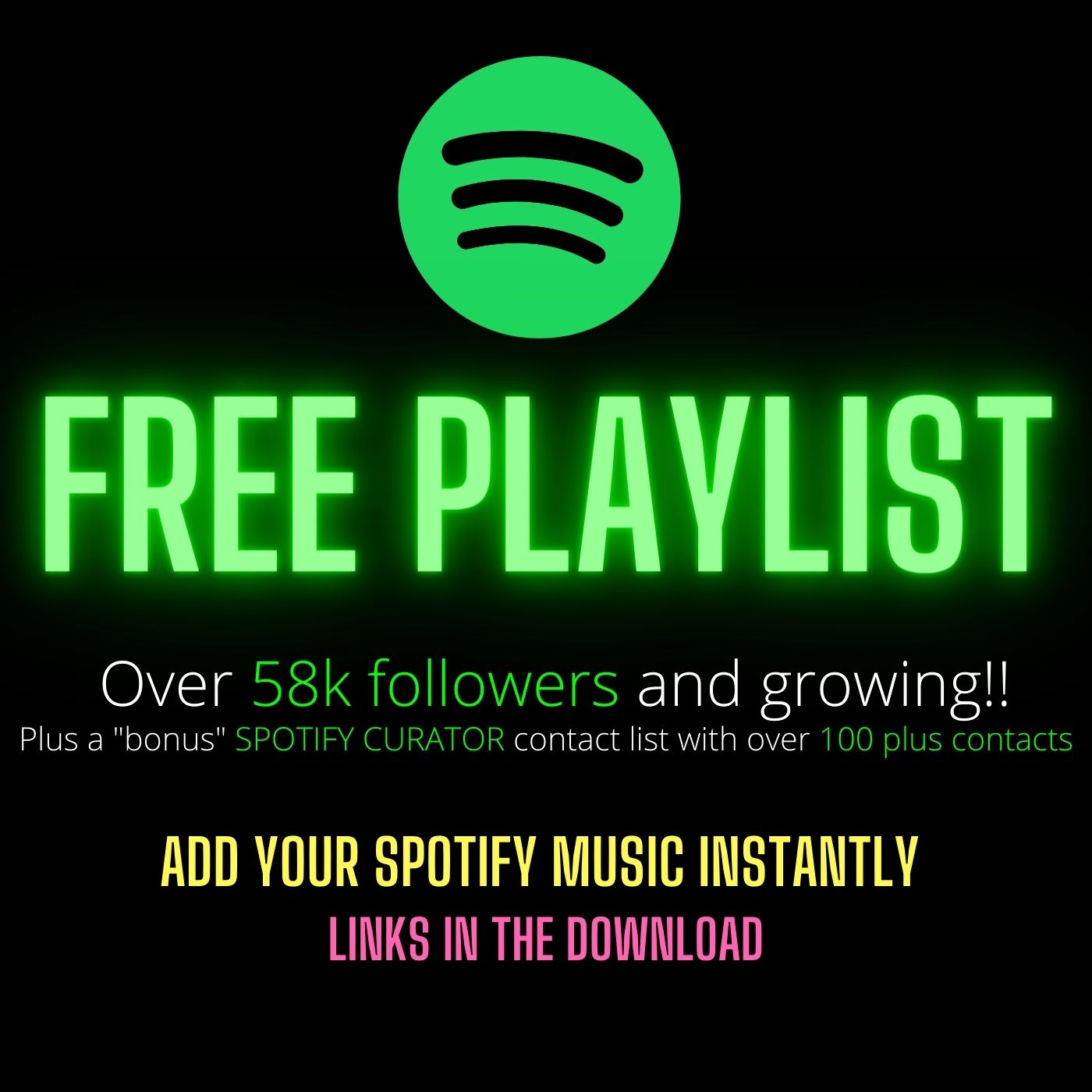 58,000 Plus followers and growing!! (Hit Download) by FREE Active ...