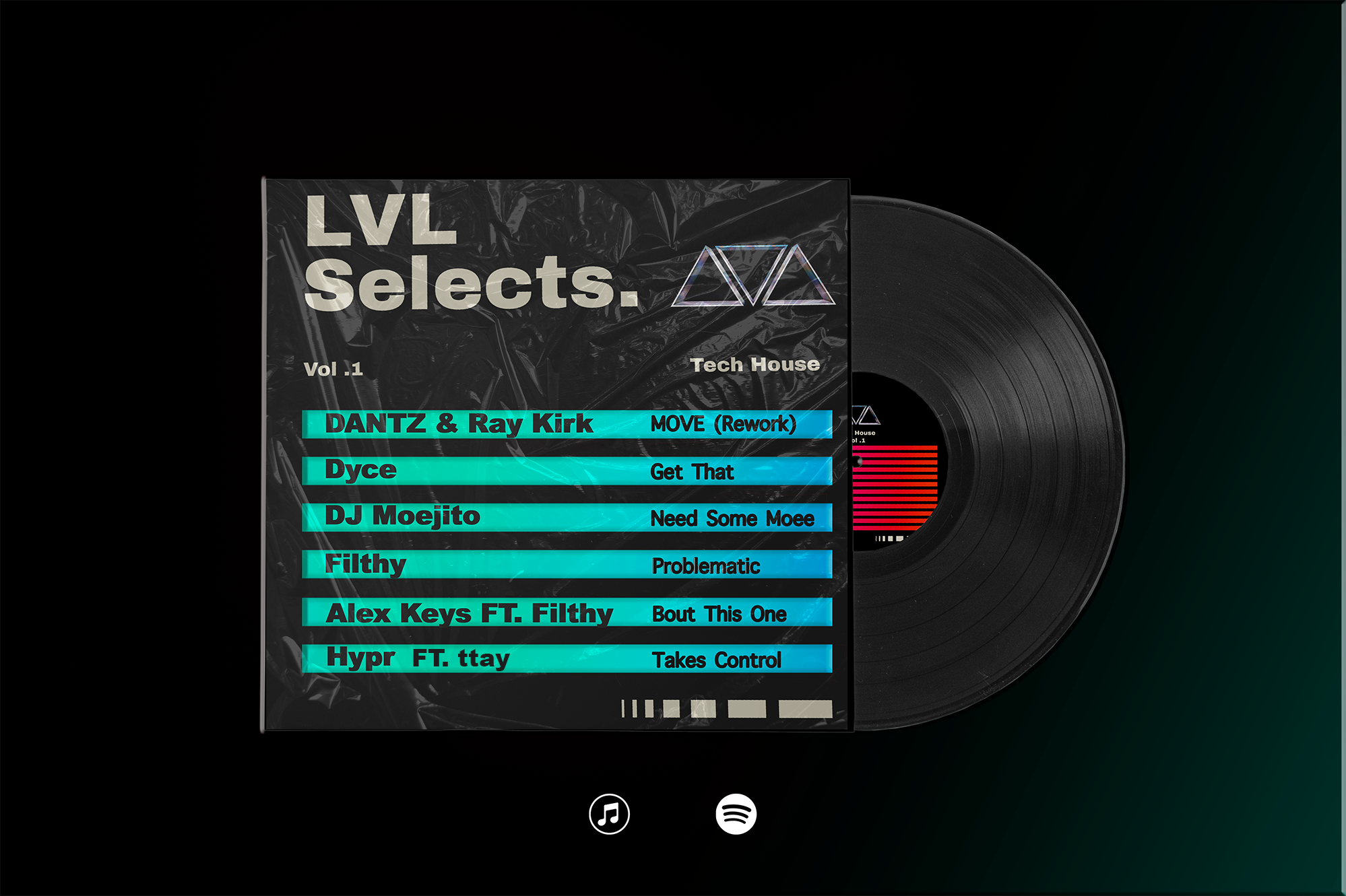 Full Album by LVL Selects Vol.1 Tech House | Hypeddit
