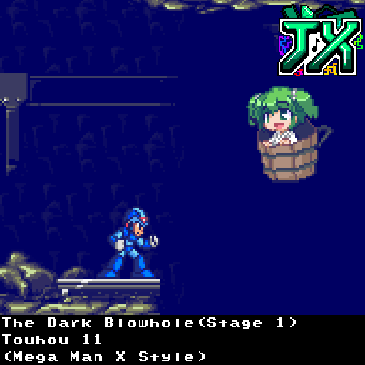 [16-Bit;SNES]The Dark Blowhole(Stage 1) - Touhou 11【MMX Style ...