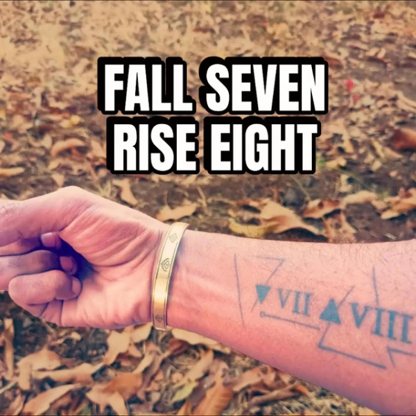 FALL SEVEN – RISE EIGHT by KS Metkari