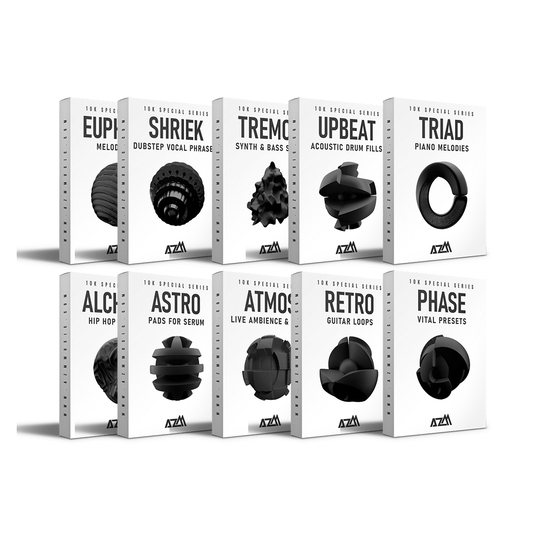 10k Sample Pack Bundle (Contains All 10 Packs) by 8bit Audio | Free ...